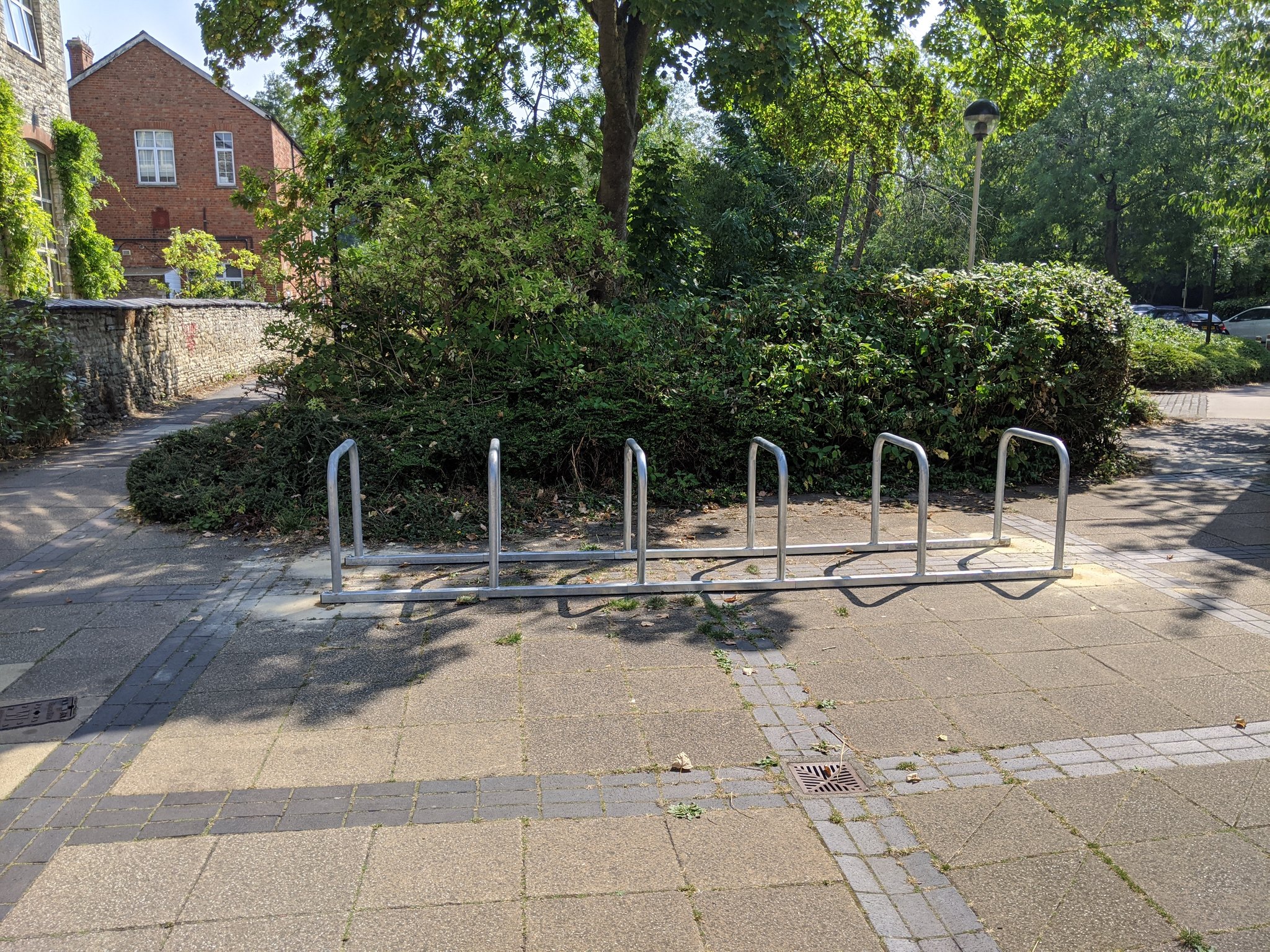 New Cycle racks installed – Witney Town Council