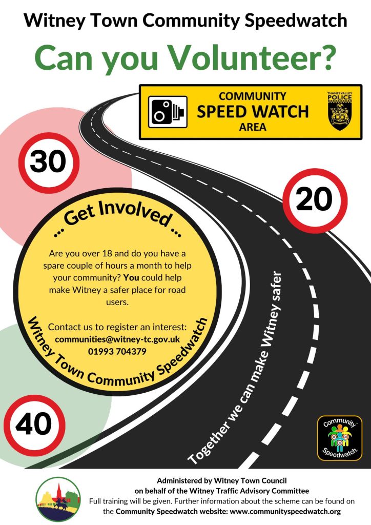 Community Speedwatch – Witney Town Council