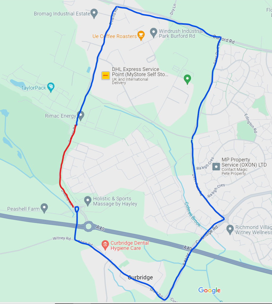 Temporary Road Closure, Curbridge, Downs Road – Witney Town Council